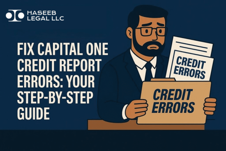 Fix Capital One Credit Report Errors | Quick Guide